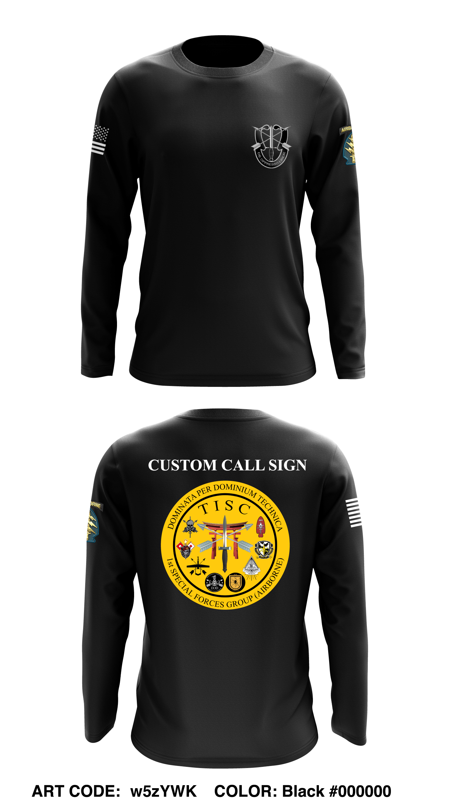 CUSTOM 1 SFG (A) GSB TISC Core Men's LS Performance Tee - w5zYWK ...