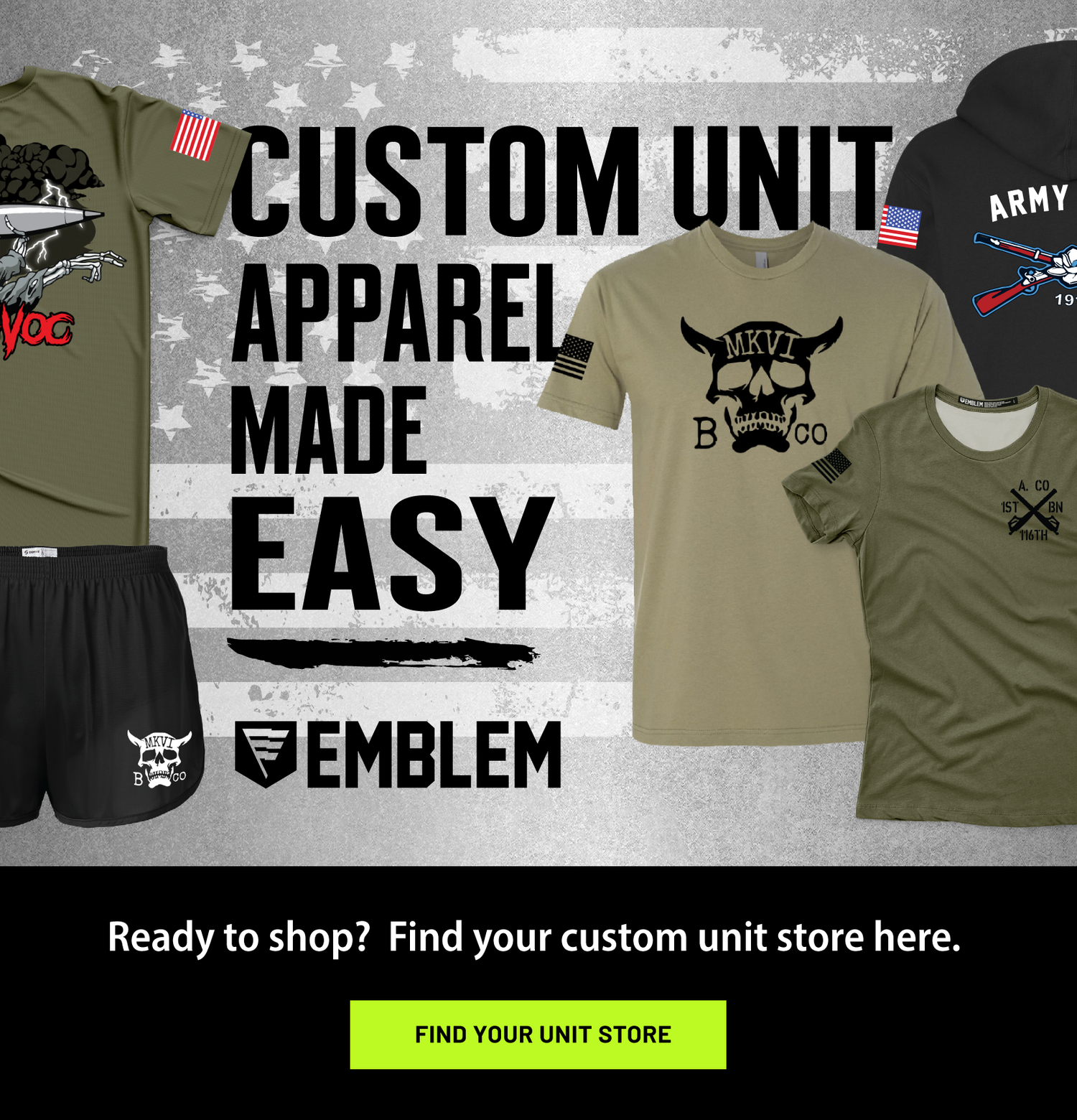 Emblem Athletic - Performance Apparel Built for Service