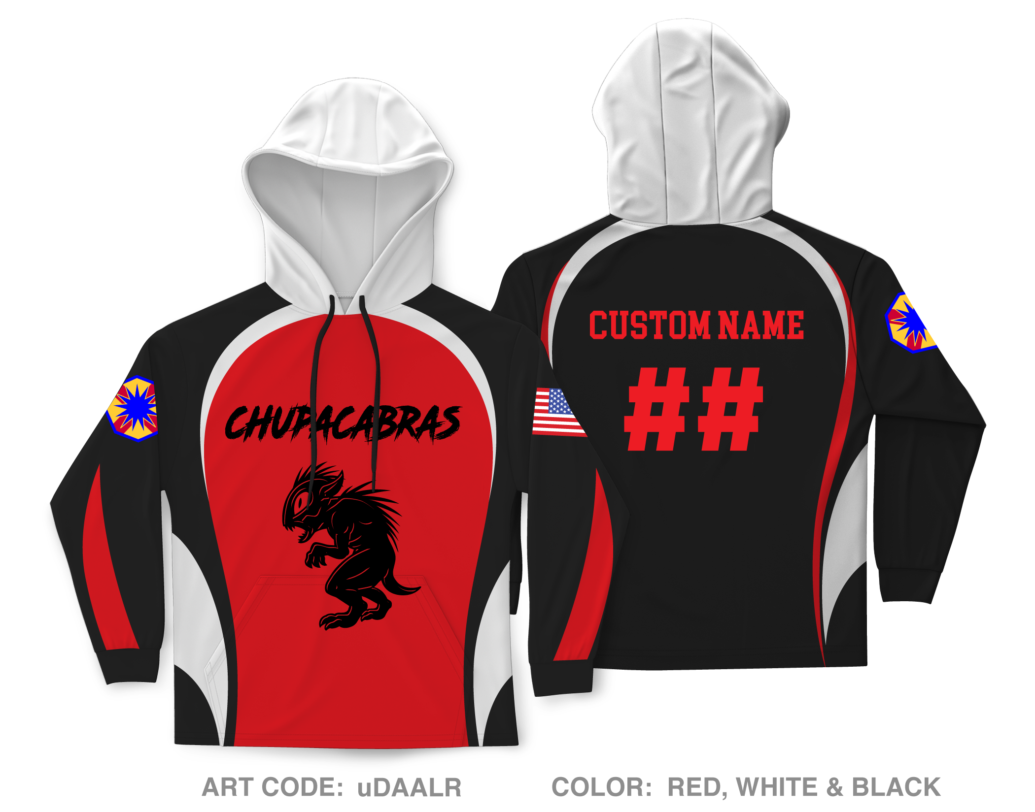 CUSTOM 13th ACSC Core Men's Hooded Performance Sweatshirt - uDAALR ...