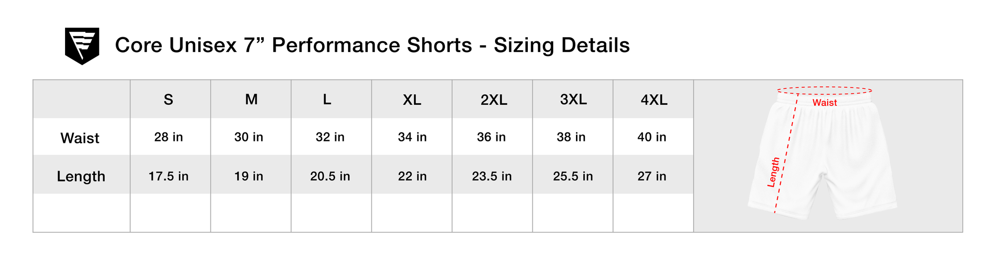 Size Charts – Emblem Athletic