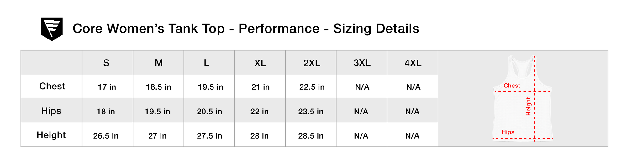 Size Charts – Emblem Athletic
