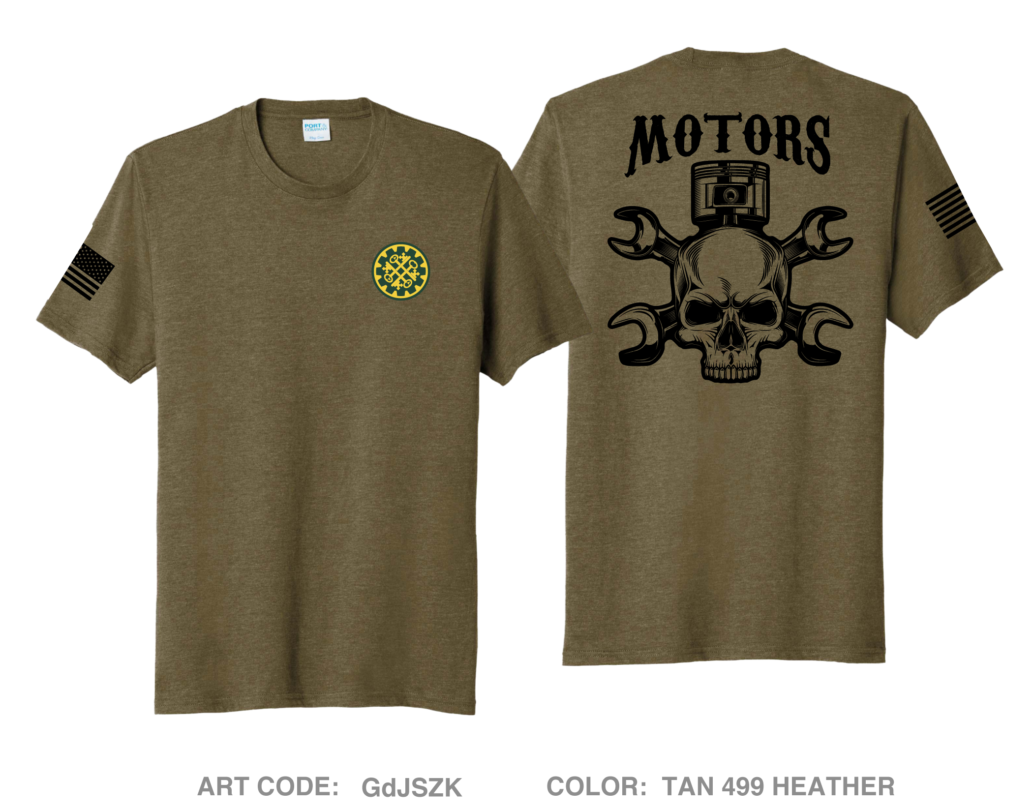 46th MP CO Store 1 Comfort Unisex Triblend SS Tee - GdJSZK – Emblem ...