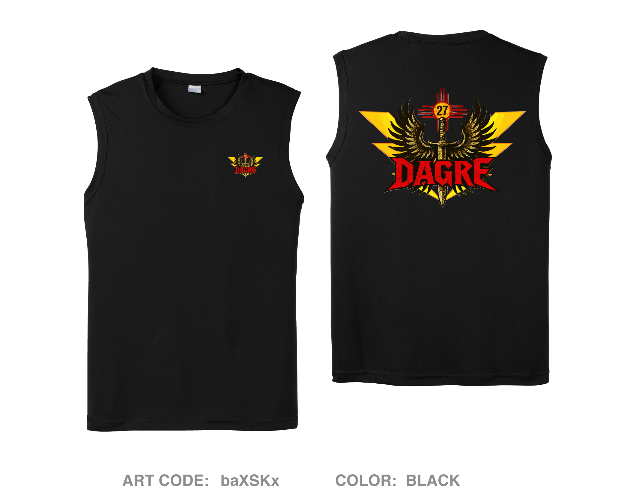 27 SOSS/DAGRE Hi-Tech Performance Tank Top - baXSKx – Emblem Athletic