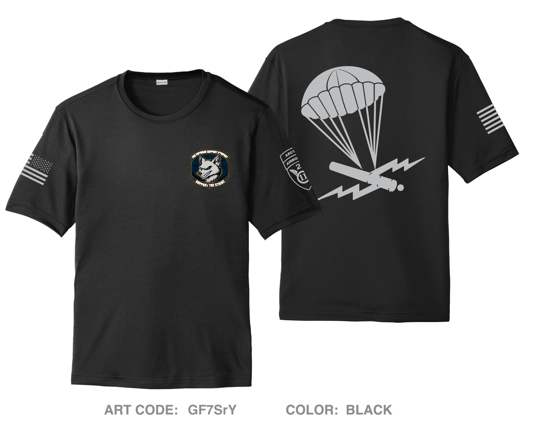 FOX CO, 2-377 PFAR Hi-Tech Performance Unisex SS Tee - GF7SrY – Emblem ...