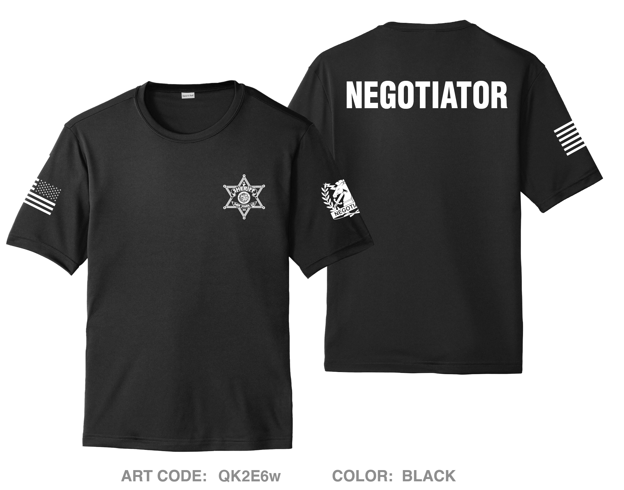 San Juan County Crisis Negotiations Team Hi-Tech Performance Unisex SS ...