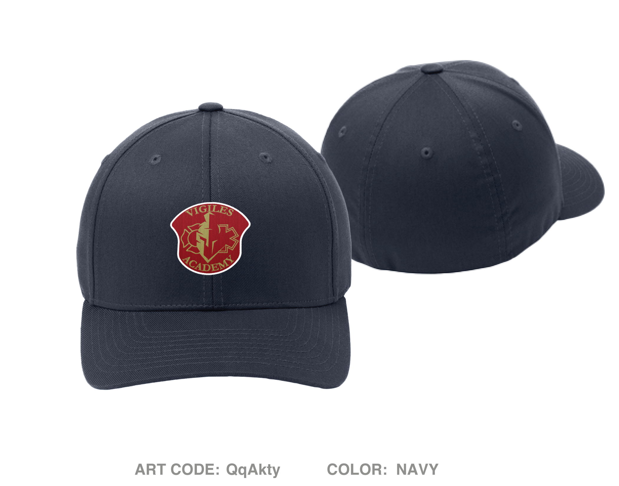 Vigiles Academy Embroidered Flexfit Cap - QqAkty – Emblem Athletic