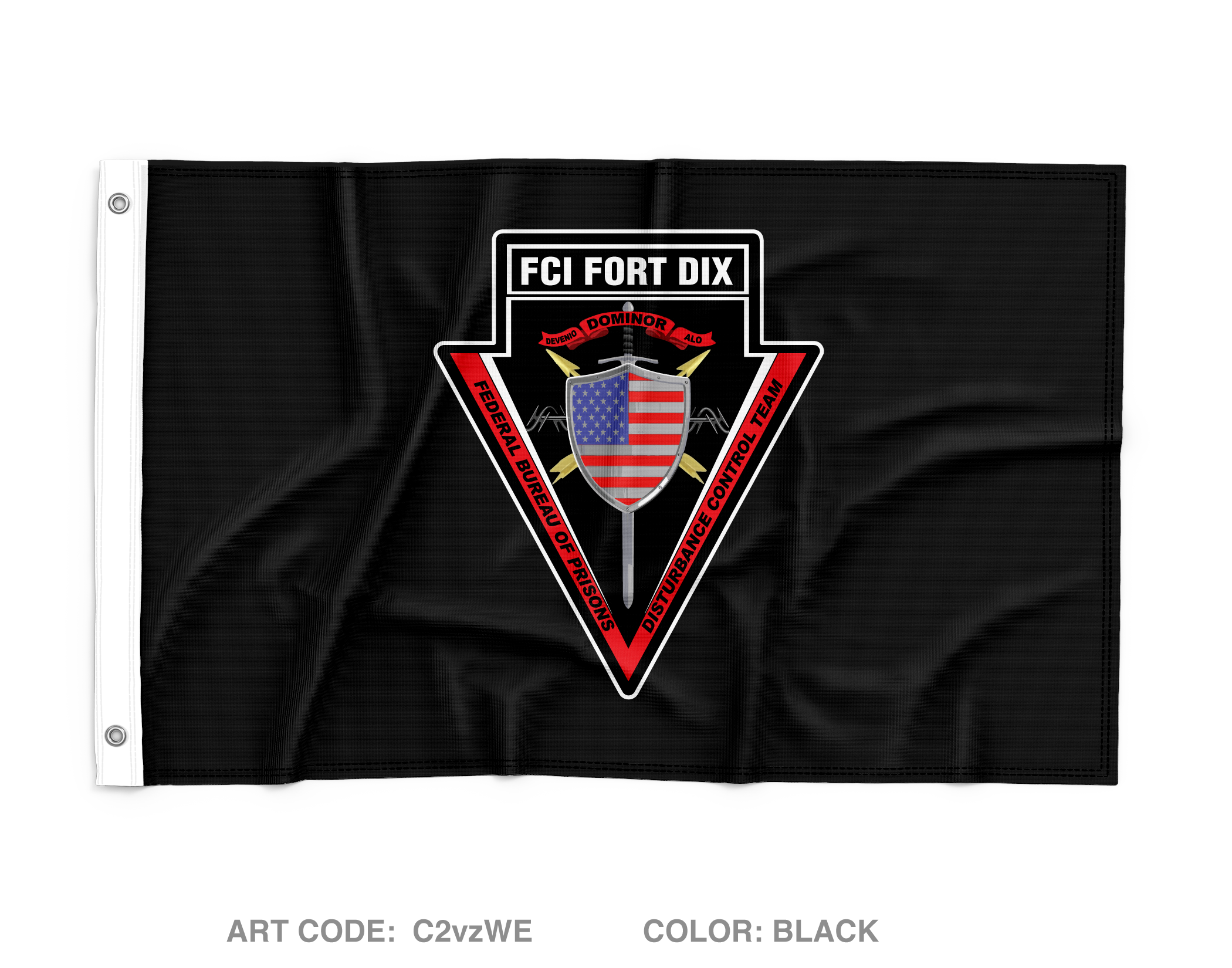 FCI FORT DIX DCT Wall Flag - C2vzWE – Emblem Athletic