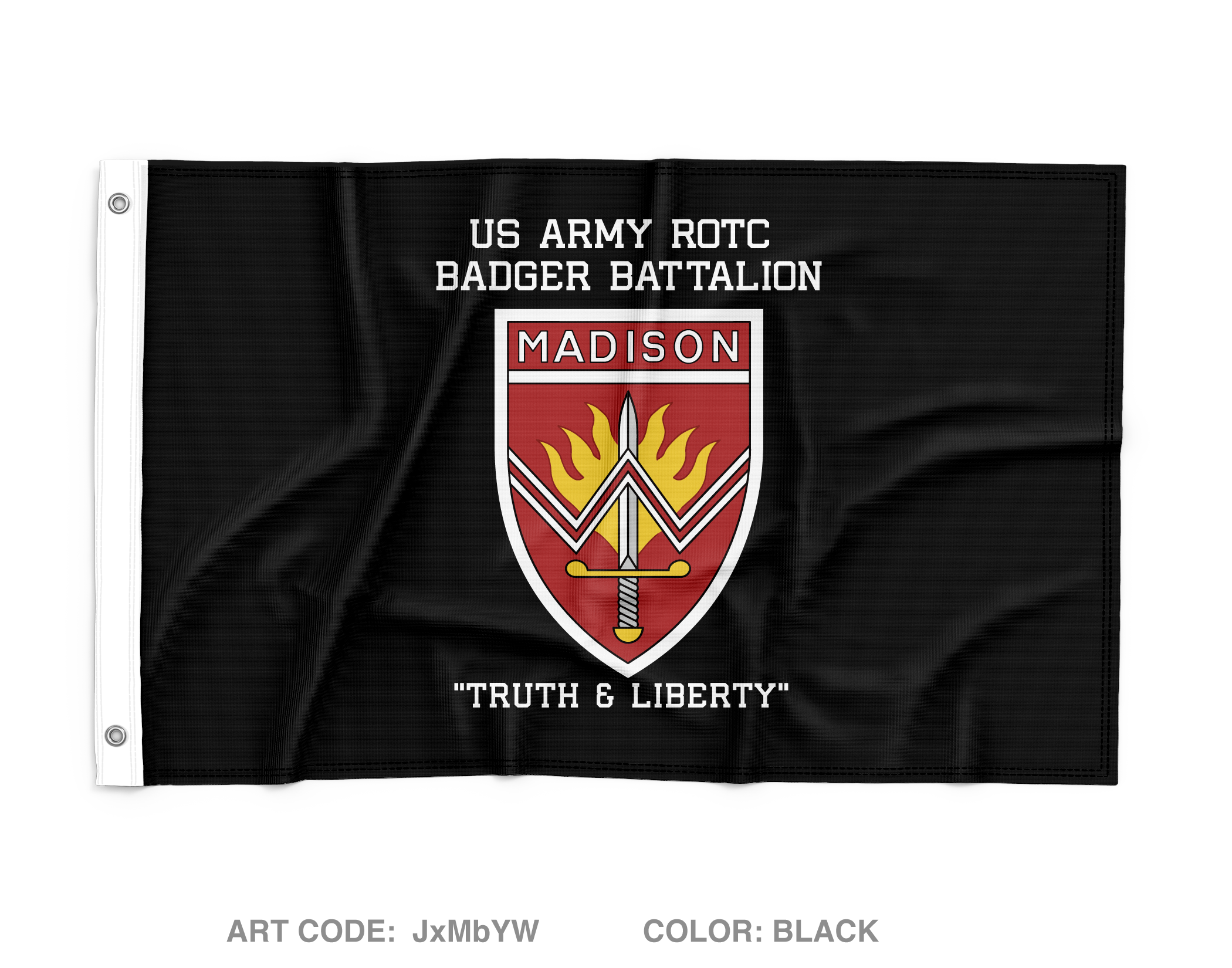 Badger BN Army ROTC Wall Flag - JxMbYW – Emblem Athletic
