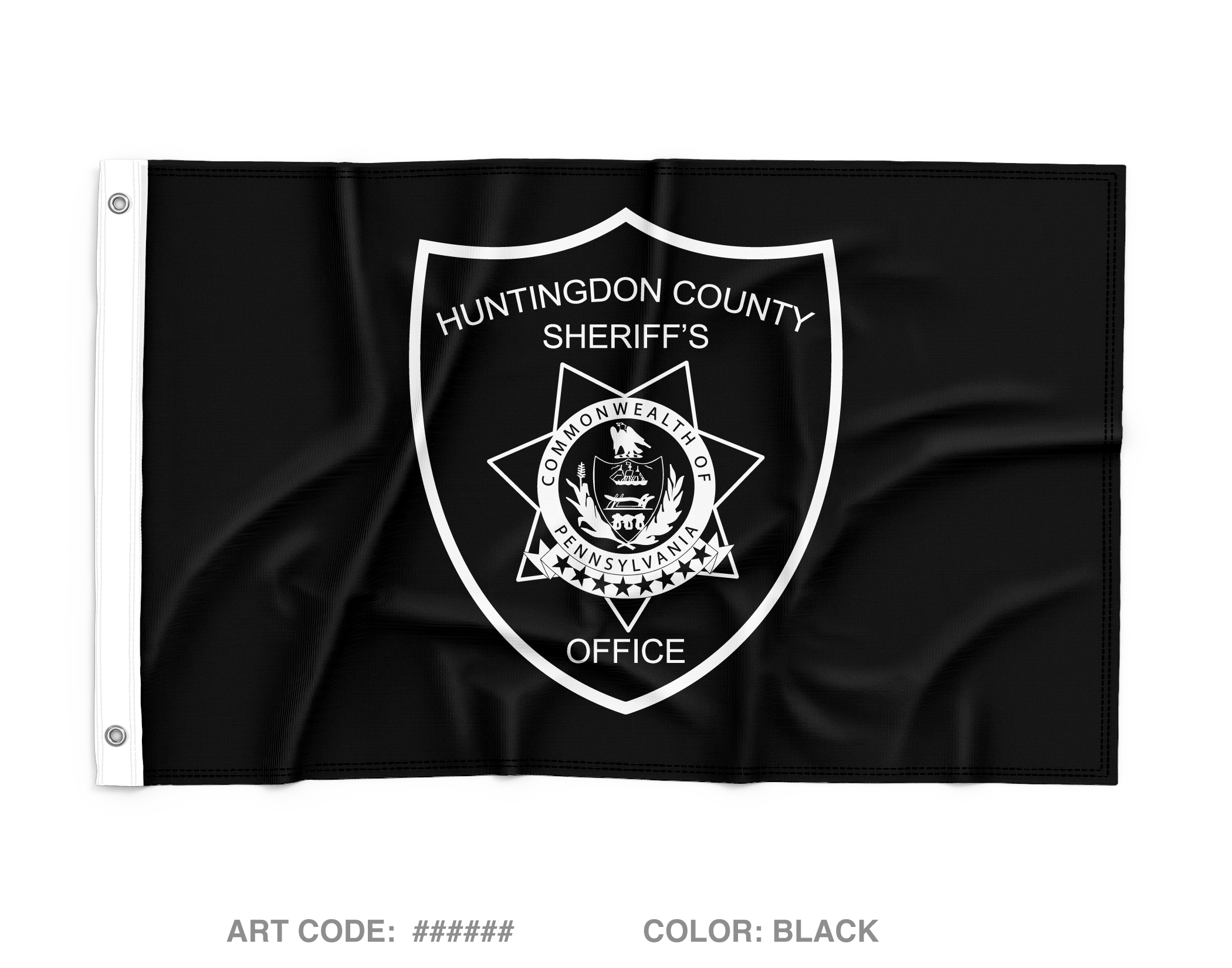 HUNTINGDON COUNTY SHERIFF’S OFFICE Wall Flag - YMb2Js – Emblem Athletic