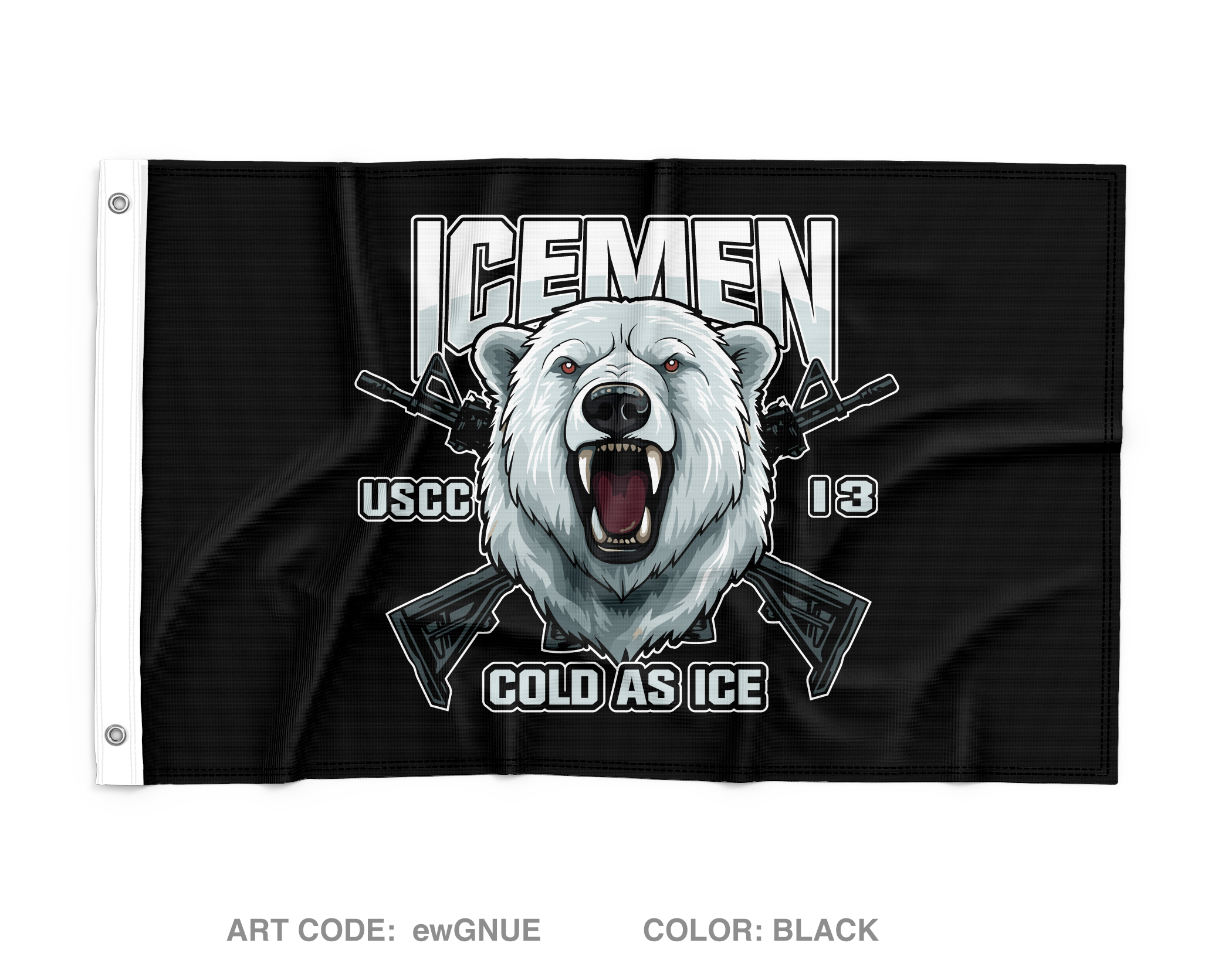 I3 ICEMEN Wall Flag - ewGNUE – Emblem Athletic