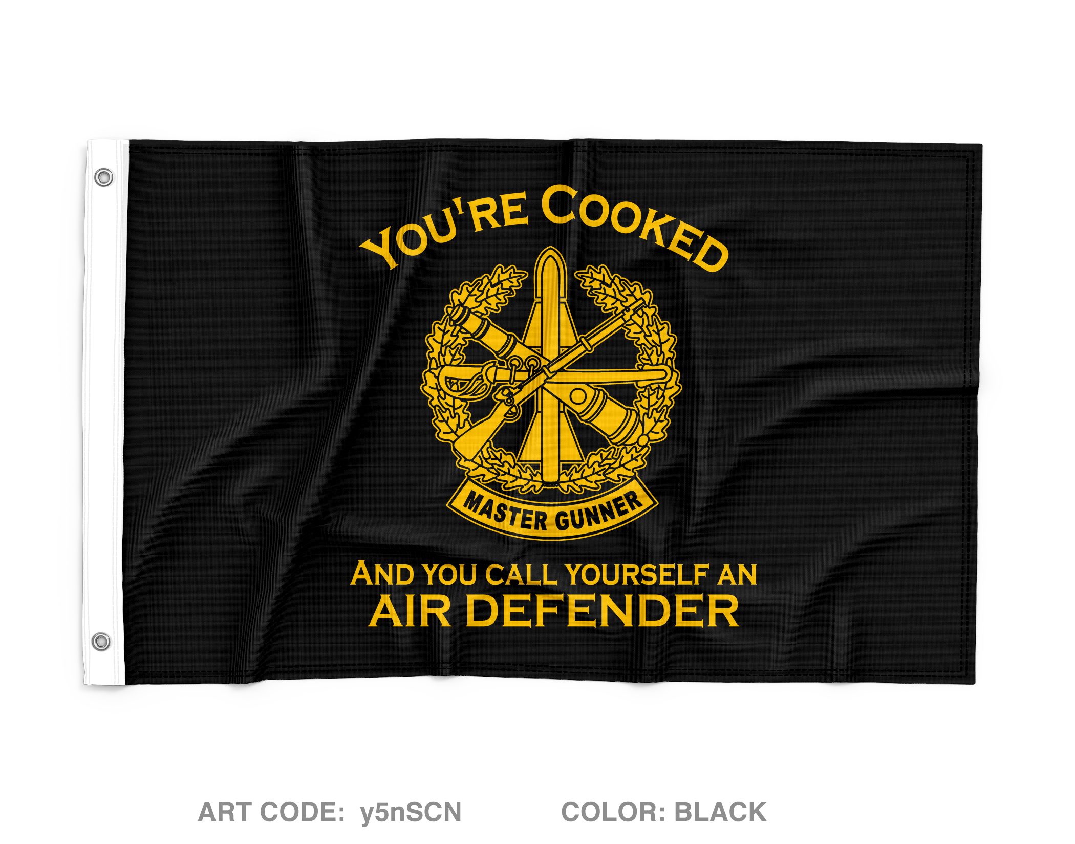 Avenger Master Gunner Wall Flag - y5nSCN – Emblem Athletic