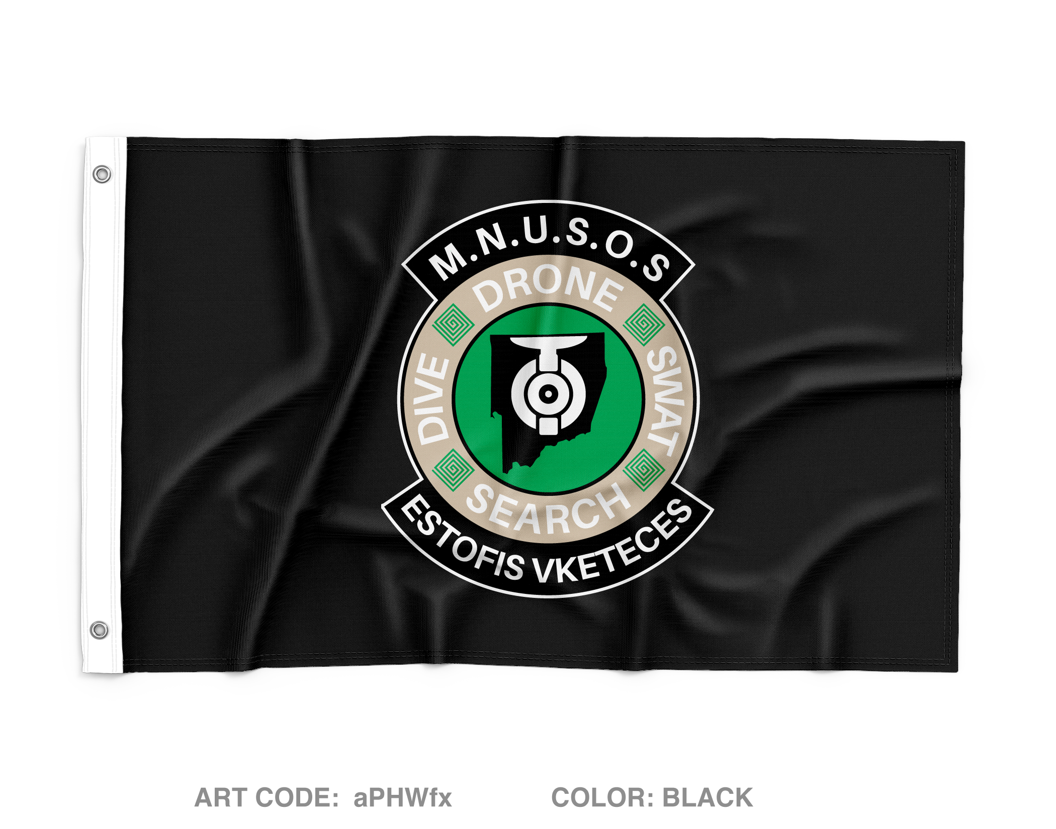 Muscogee Nation UAV Special Operation Squadron Wall Flag - aPHWfx ...