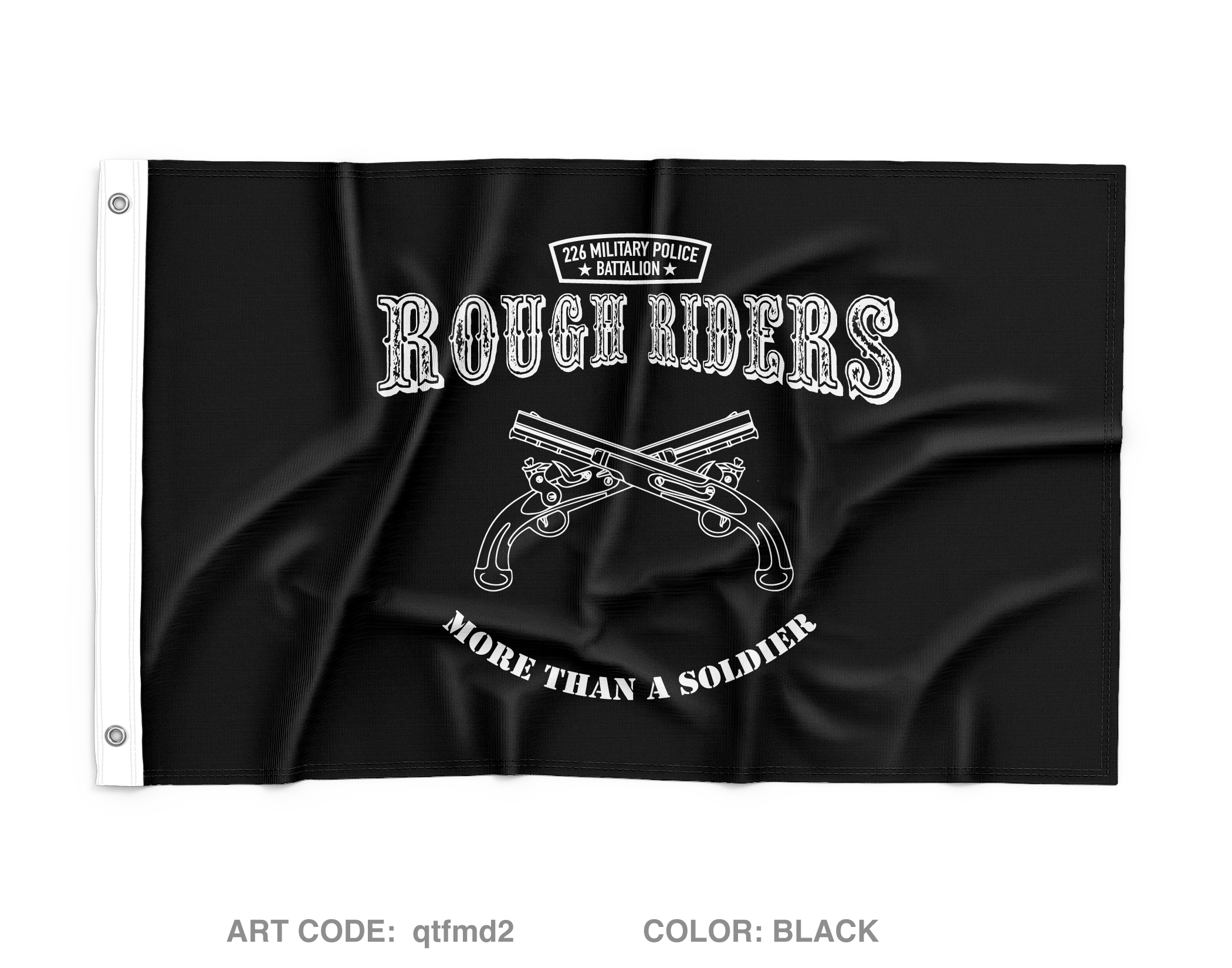 226th Military Police Battalion Wall Flag - qtfmd2 – Emblem Athletic