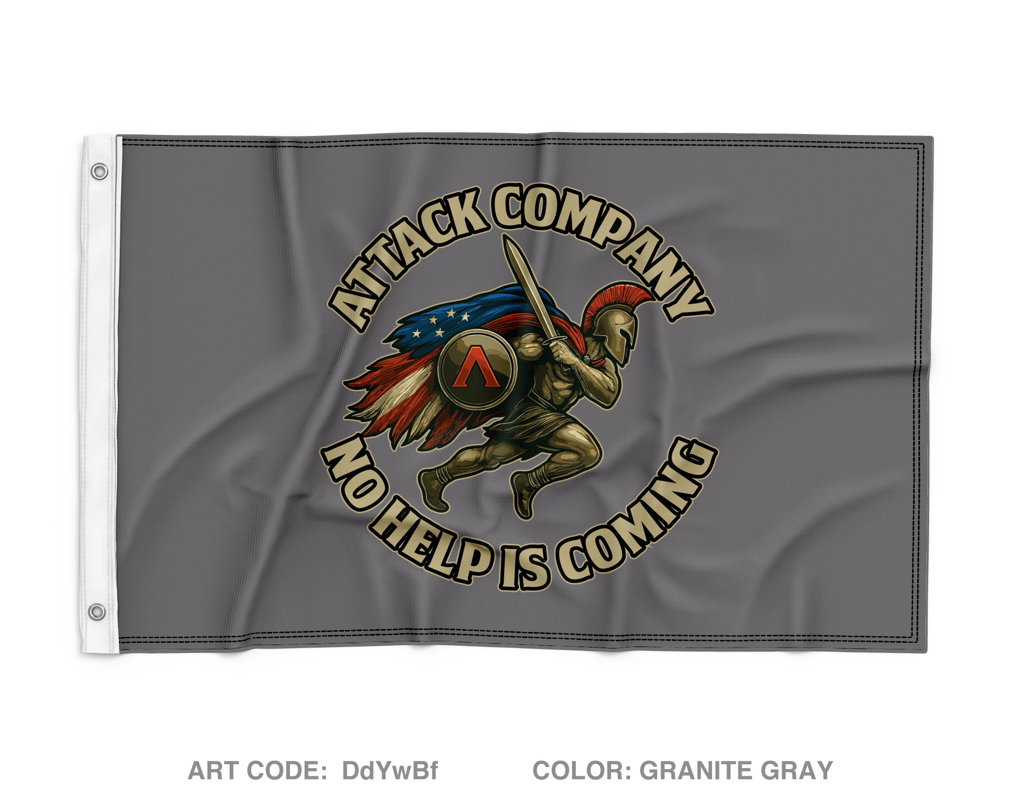 ATTACK COMPANY Wall Flag - DdYwBf – Emblem Athletic