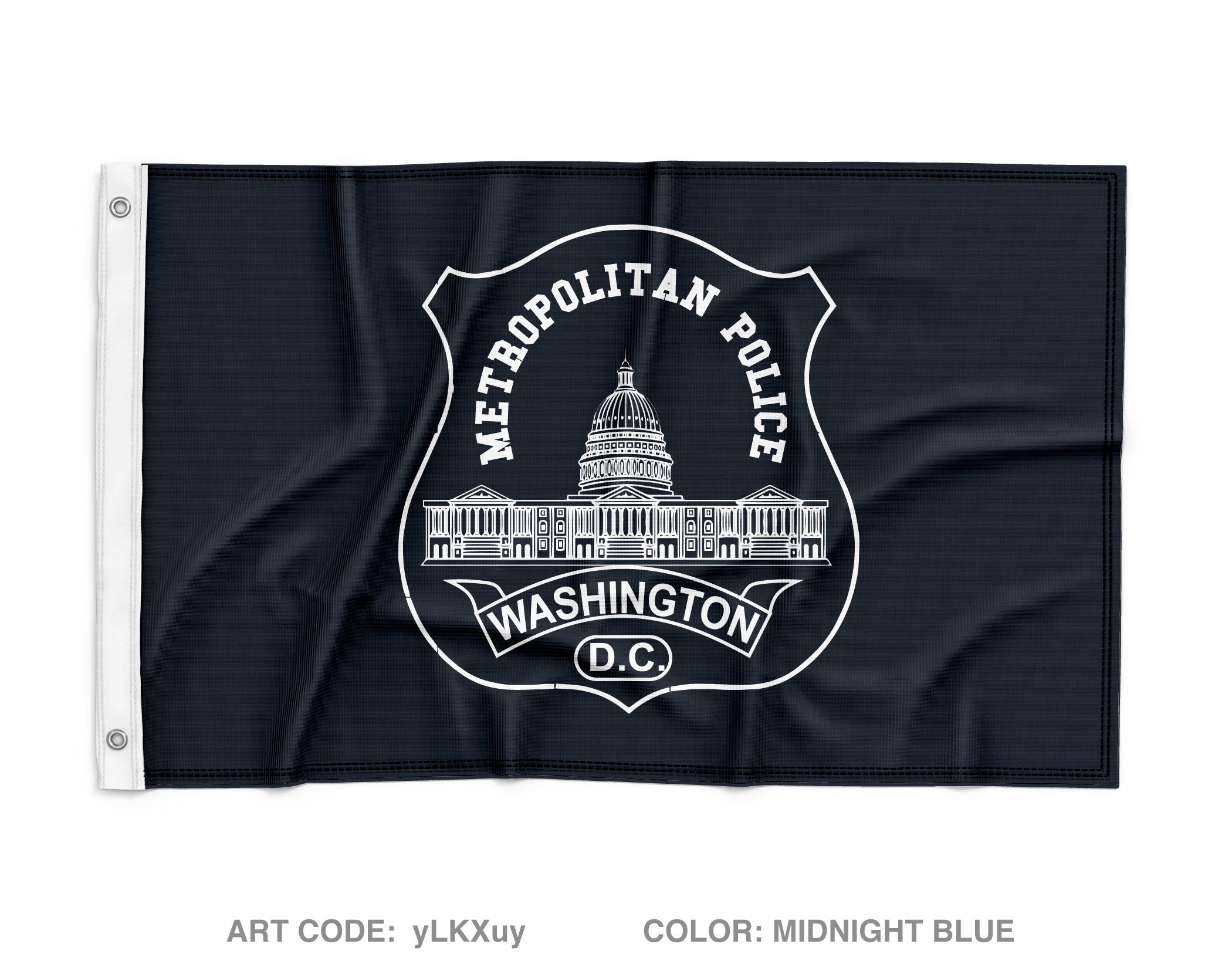 Metropolitan Police Department - DC Wall Flag - yLKXuy – Emblem Athletic