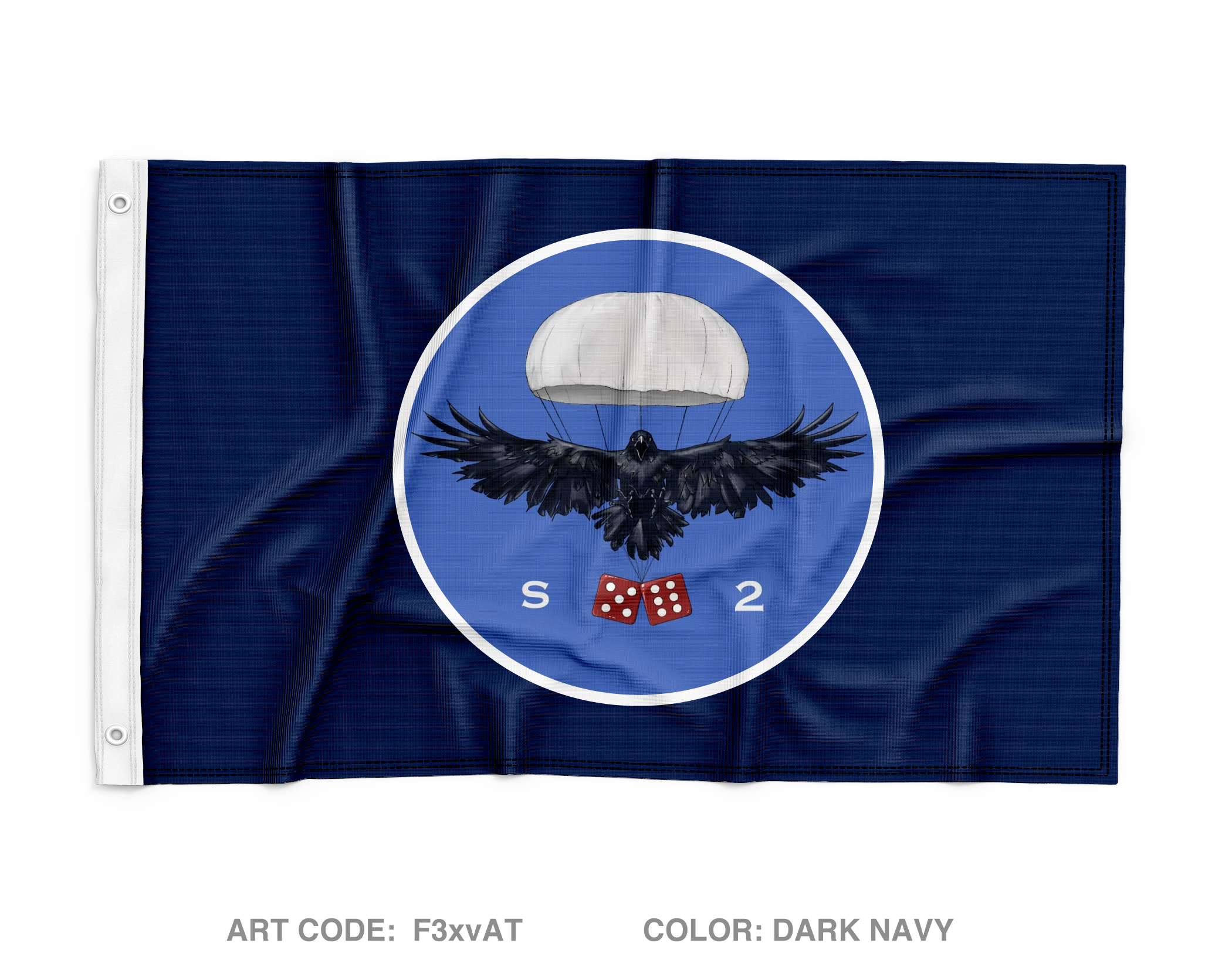 HHC, 2nd BN, 506th IN Regiment Wall Flag - F3xvAT – Emblem Athletic