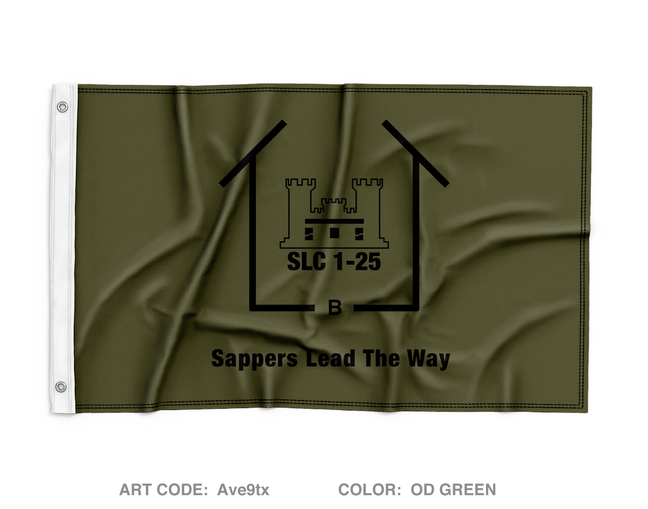 2D CEB Wall Flag - Ave9tx – Emblem Athletic