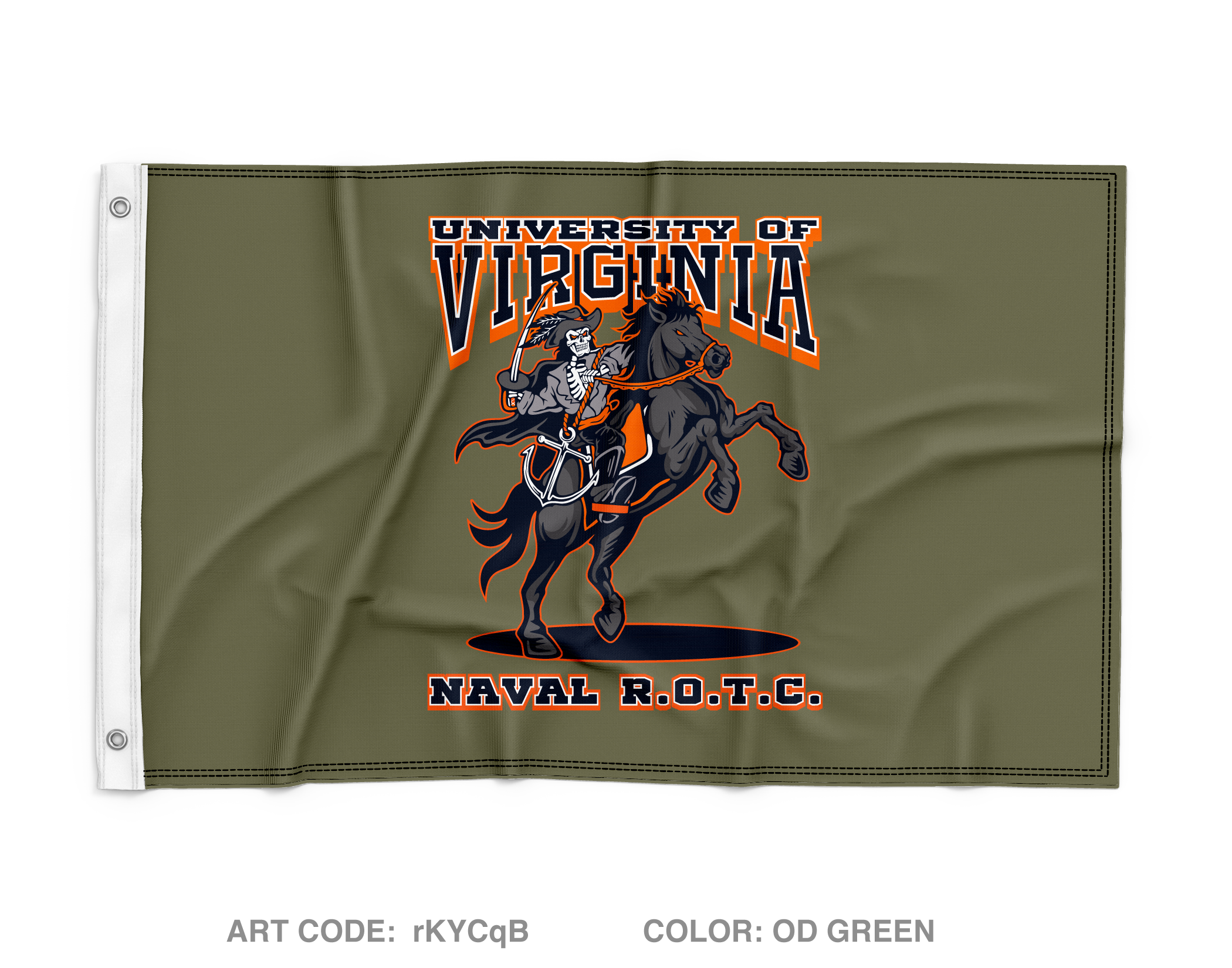 UVA NROTC Wall Flag - rKYCqB – Emblem Athletic