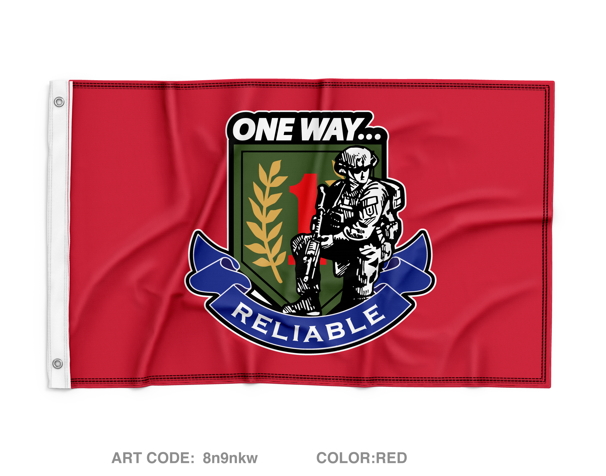 511th Quartermaster Company Wall Flag - 8n9nkw – Emblem Athletic