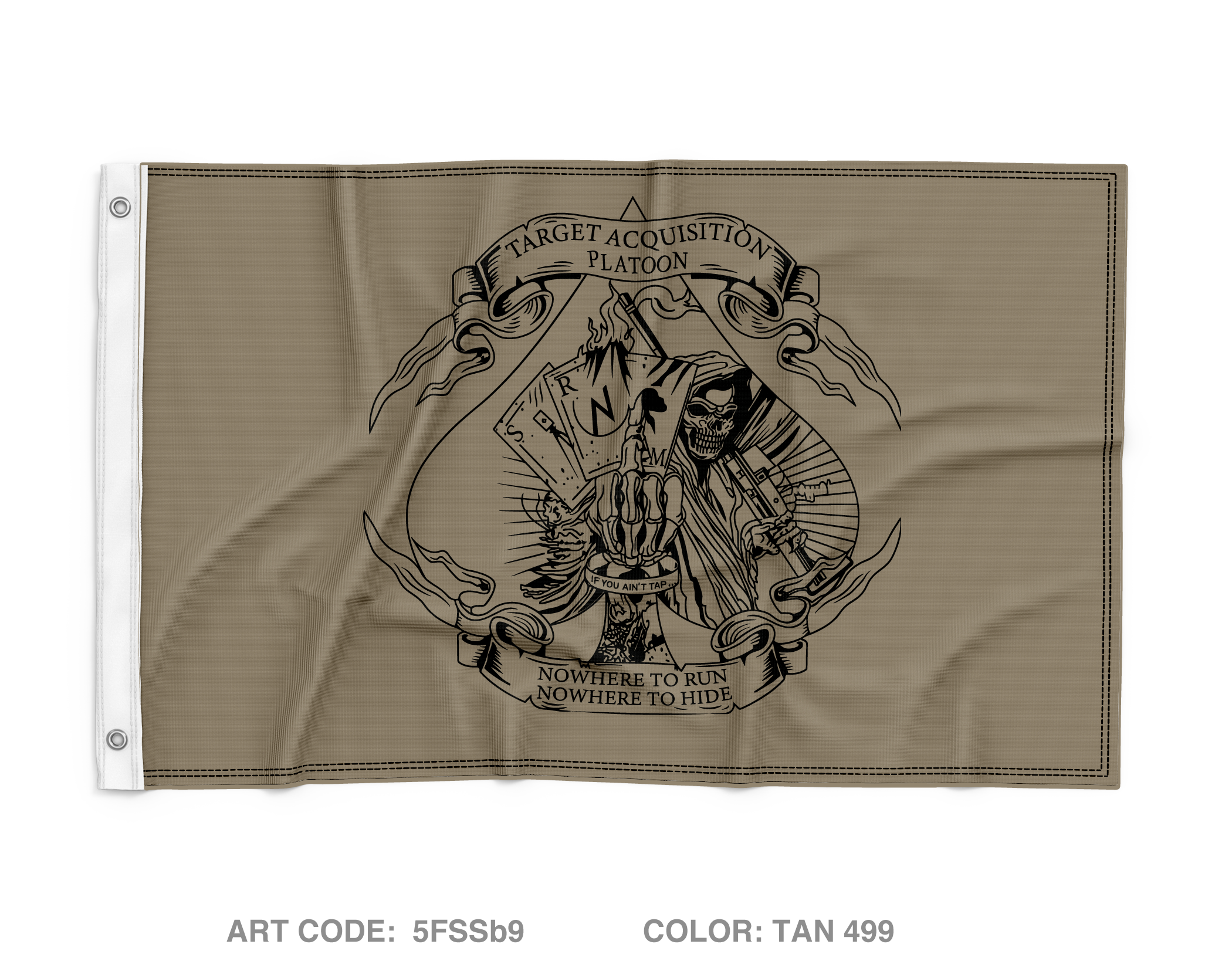 65th FAB TAP Wall Flag - 5FSSb9 – Emblem Athletic