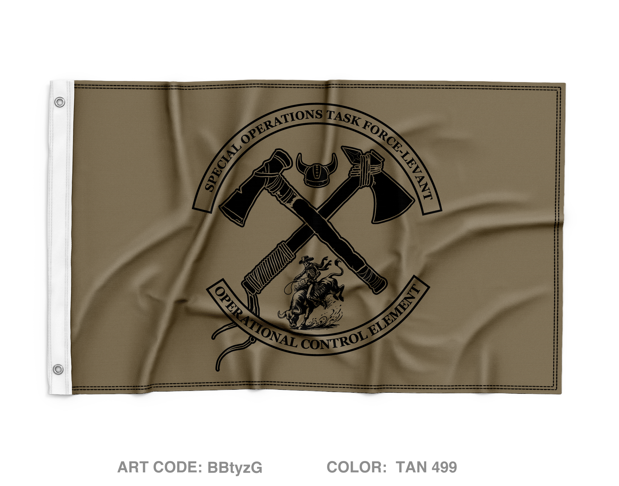 HHC, 3rd BN, 5th SFG(A) Wall Flag - BBtyzg – Emblem Athletic