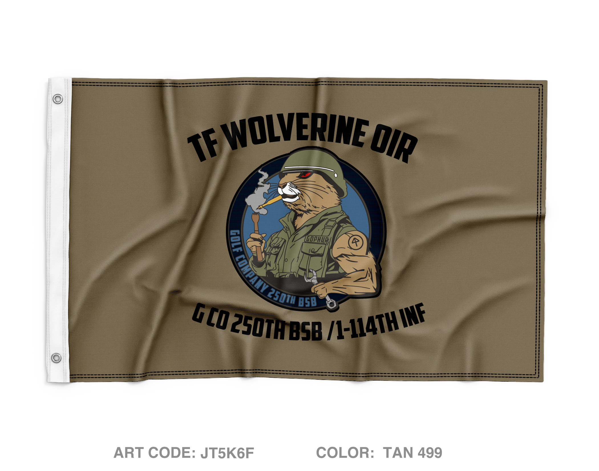 G co, 250th BSB Wall Flag - JT5K6F – Emblem Athletic