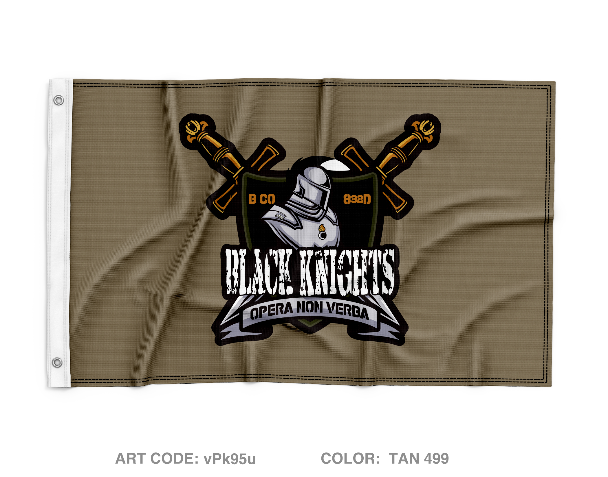 Bravo Company 832nd OD BN Wall Flag - vPk95u – Emblem Athletic