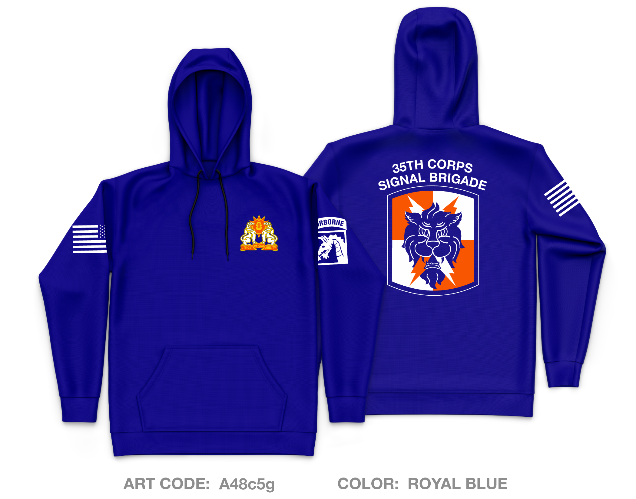 35th CSB Fundraising Collection Core Men's Hooded Performance Sweatshi ...