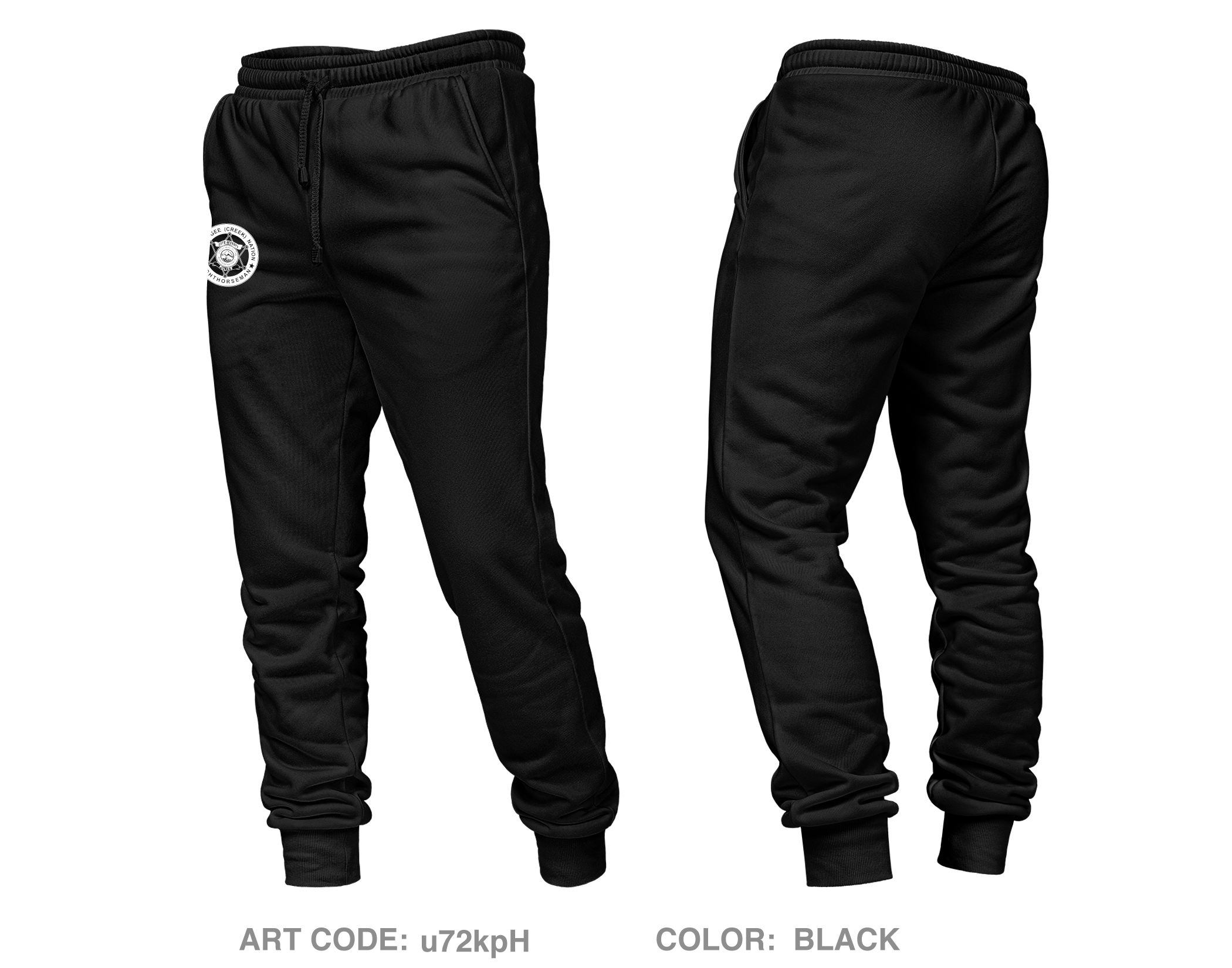 Muscogee (Creek) Nation Lighthorse Police Core Unisex Performance Jogg ...