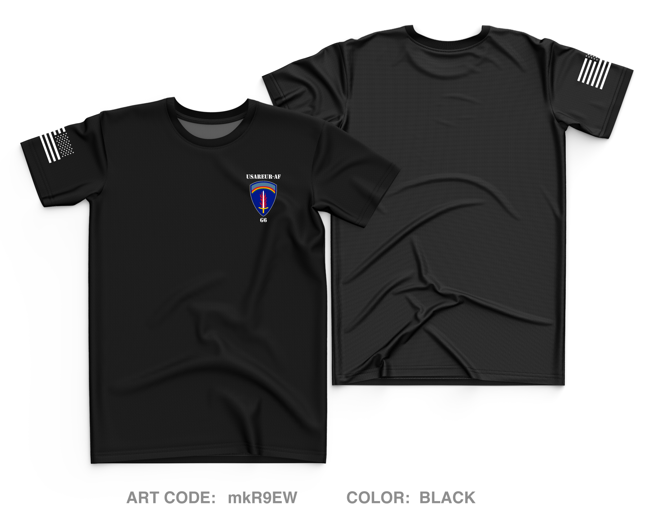 USAREUR-AF Core Men's SS Performance Tee - mkR9EW – Emblem Athletic