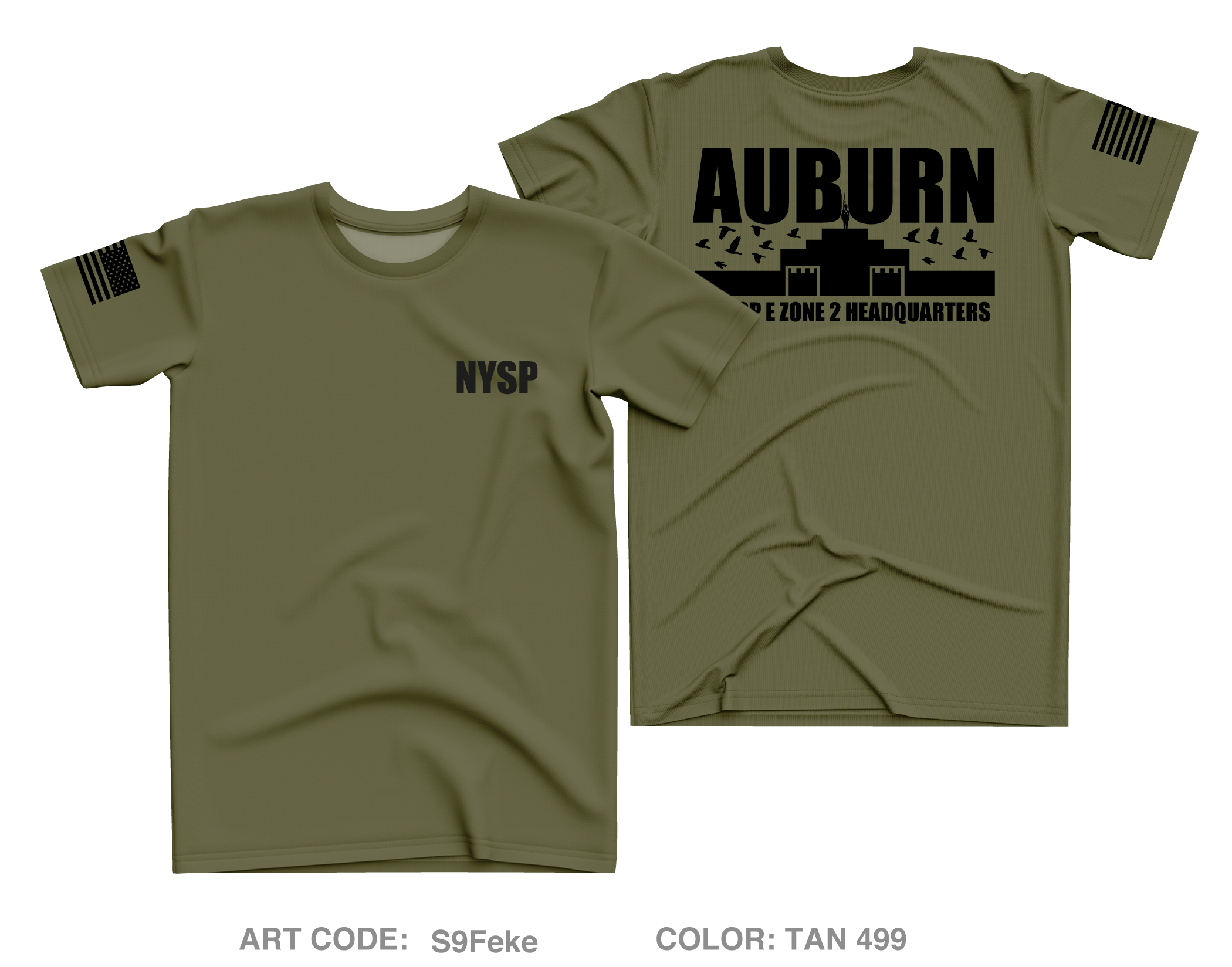 NYSP Auburn Core Men's SS Performance Tee - S9Feke – Emblem Athletic