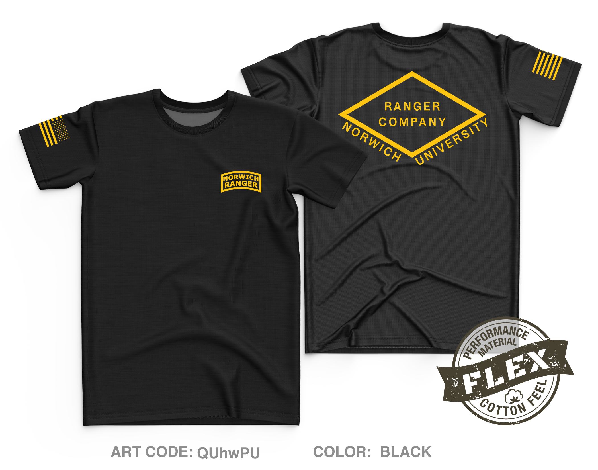 Norwich Ranger Company Core Men's SS Flex Performance Tee - QUhwPU ...