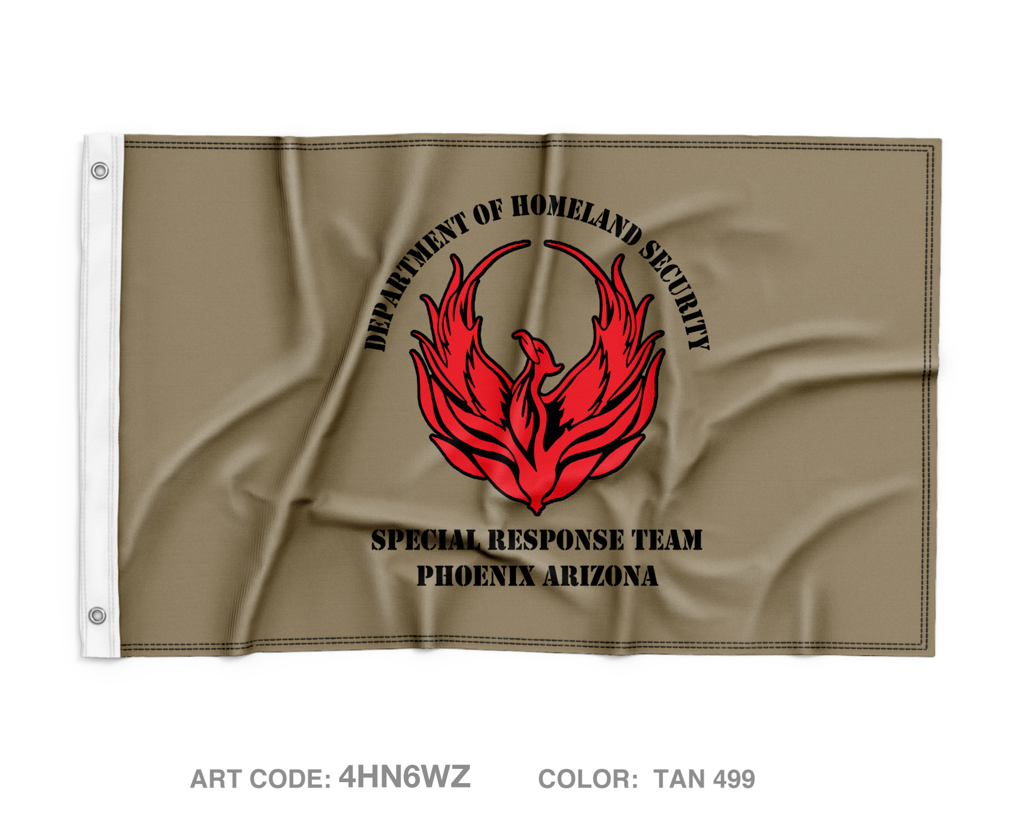 Phoenix Arizona Special Response Team Wall Flag - 4HN6WZ – Emblem Athletic