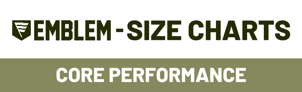 Size Charts – Emblem Athletic