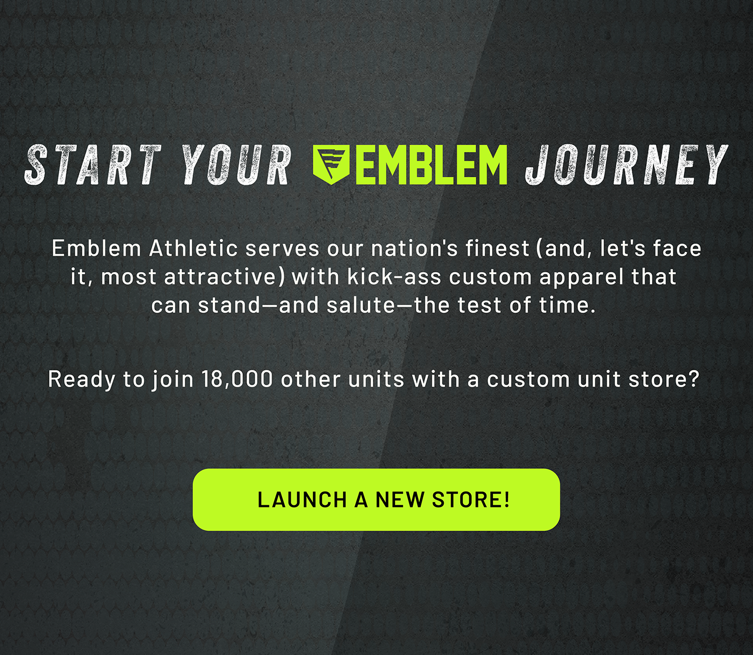 Create Your Store – Emblem Athletic