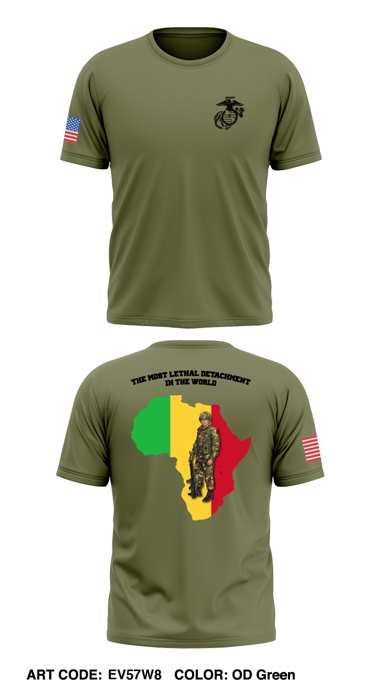 MSG Detachment Bamako,Mali Store 1 Core Men's SS Performance Tee - EV5 ...