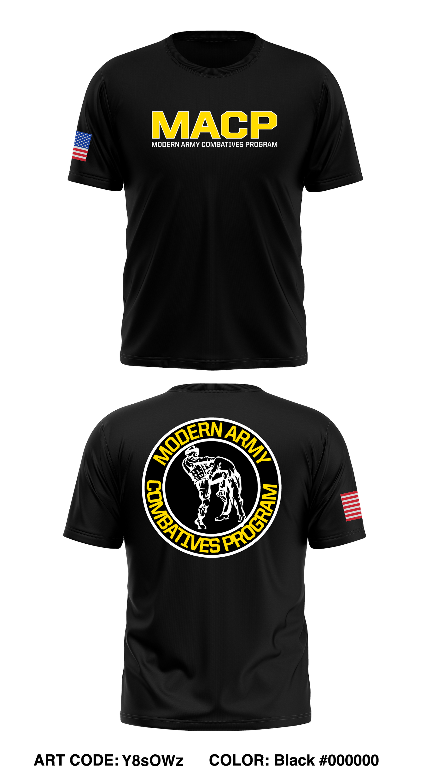 Modern Army Combatives Program Store 1 Core Men's SS Performance Tee ...