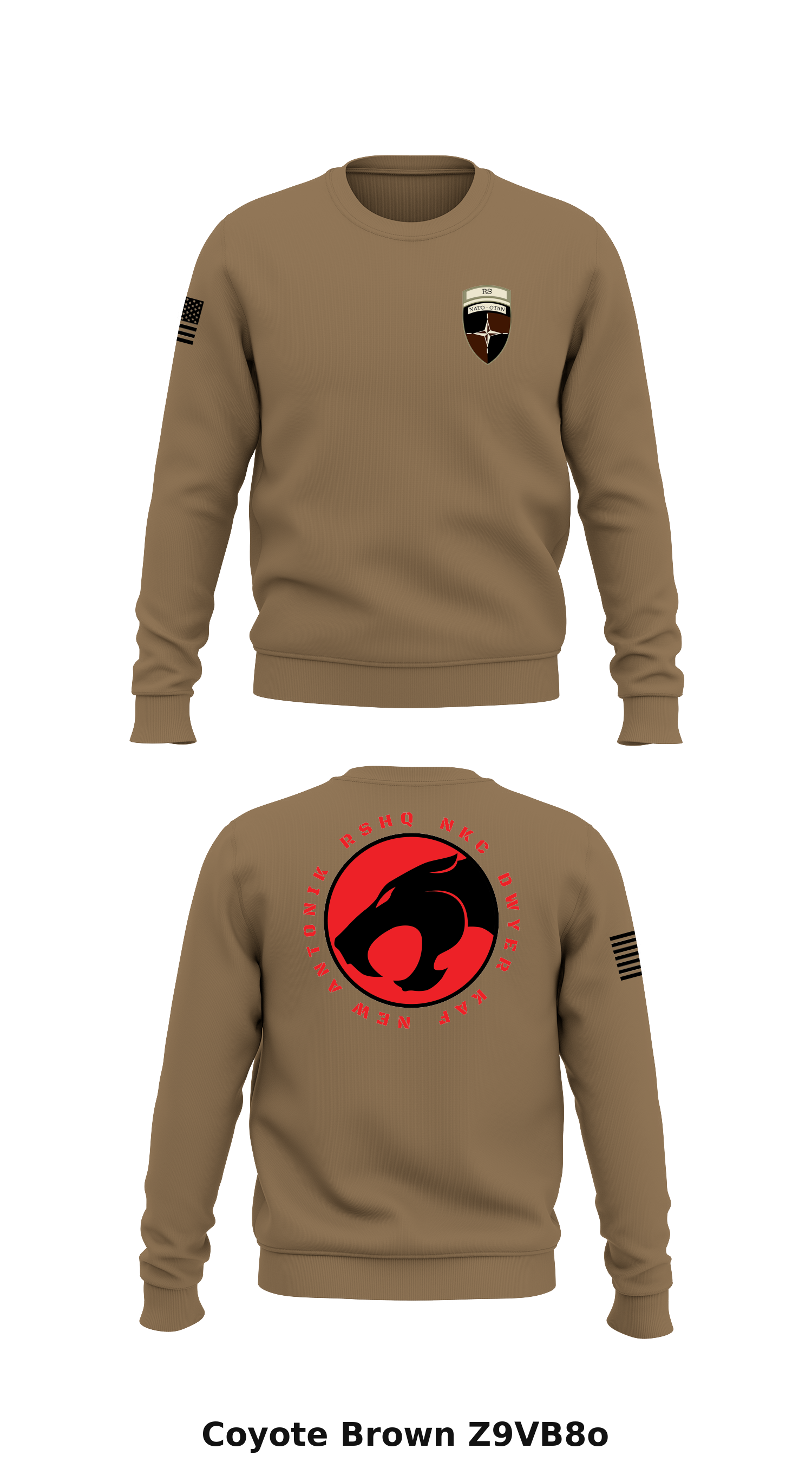 USANEC-QATAR, 25TH SIGNAL BATTALION STORE 1 Core Men's Crewneck Perfor ...