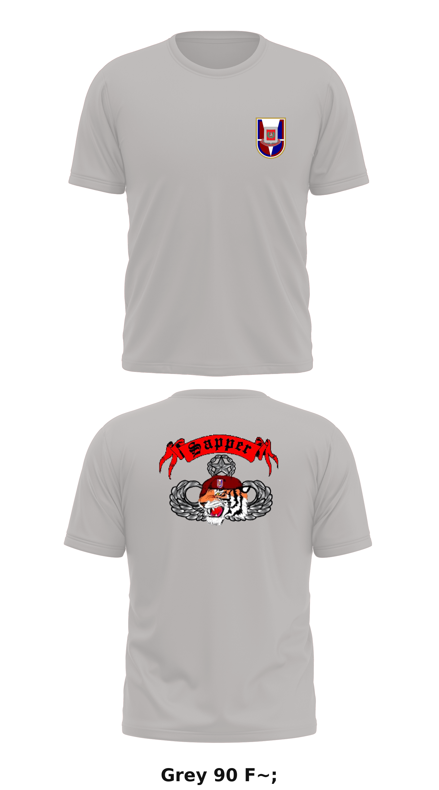27TH ENGINEER BATTALION (AIRBORNE) STORE 1 Core Men's SS Performance T ...
