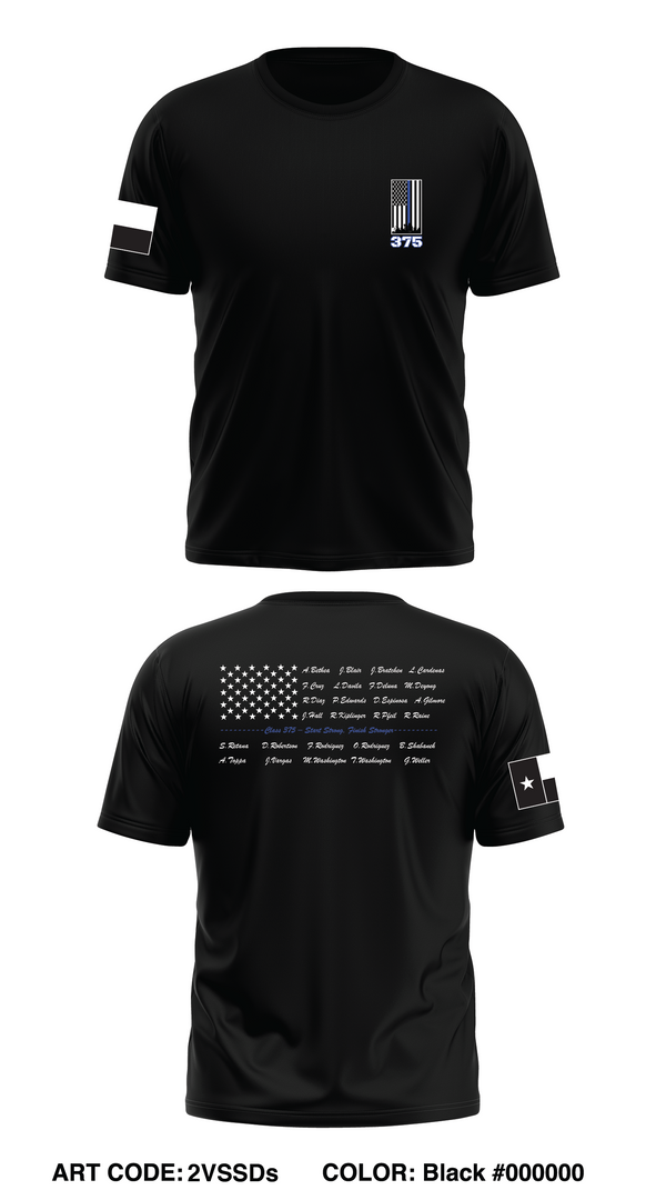 Class 375 Store 1 Core Men's SS Performance Tee - 2VSSDs – Emblem Athletic